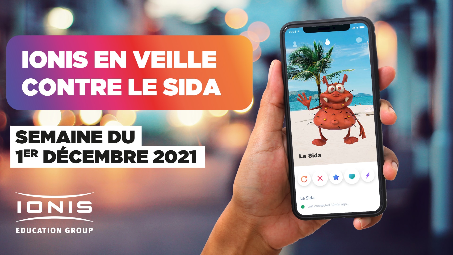 15e édition de la campagne IONIS en veille contre le Sida